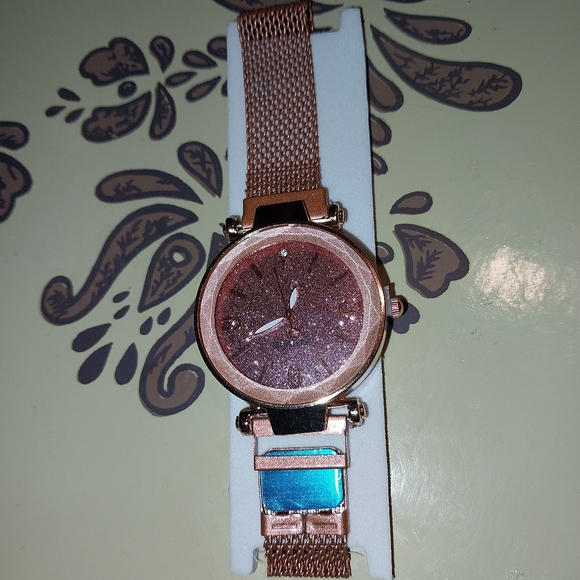 Vintage | Accessories | Womens Faux Rose Gold Watch | Poshmark
